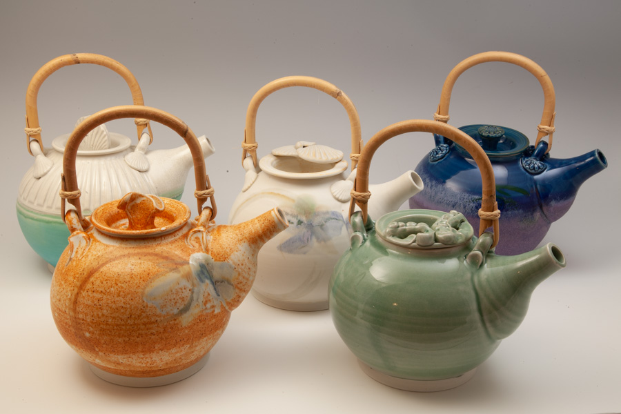 New Teapots – Diane Heart Pottery